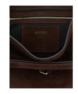 Moschino Buckle Strap Shoulder Bag