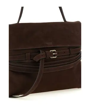 Moschino Buckle Strap Shoulder Bag