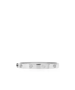 Tory Burch Icon Hinge Bracelet - Silver