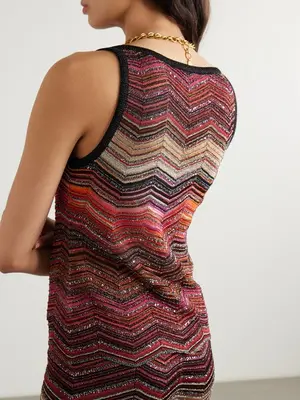 Missoni Crochet Vest