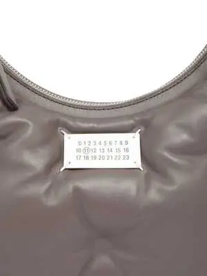 MAISON MARGIELA Glam Slam Small Hobo Bag - Grey
