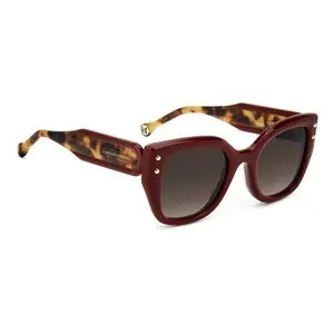 Carolina Herrera Butterfly Frame Full Rim Sunglasses - Brown
