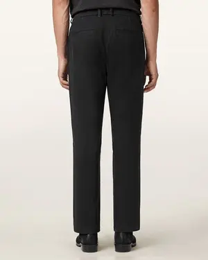 ALLSAINTS Beckley Straight-leg Trousers - Black