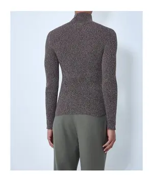 Prada Long-sleeved Knitwear With Zipper Closure