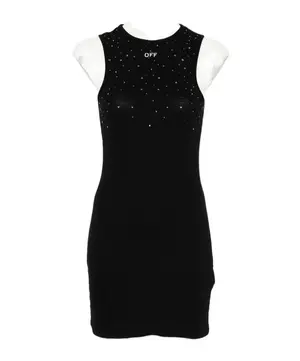 Off-white Plain Cocktail Dresses