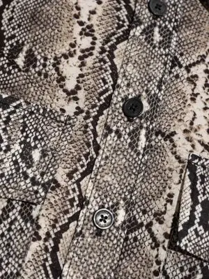 Michael Kors Printed Long Sleeve Shirt
