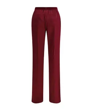 TOM FORD Stretch Satin Pajama Pants - Red