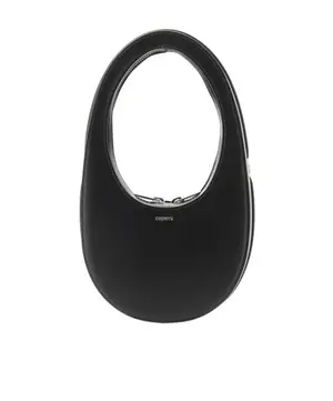 Coperni Zipped Shoulder Bag - Black