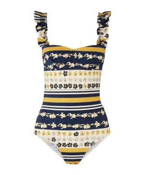 La DoubleJ Boop Printed Underwired Swimsuit - Multi