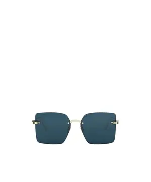 Dior Geometric Rimless Sunglasses