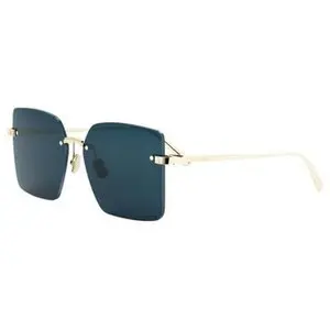 Dior Geometric Rimless Sunglasses