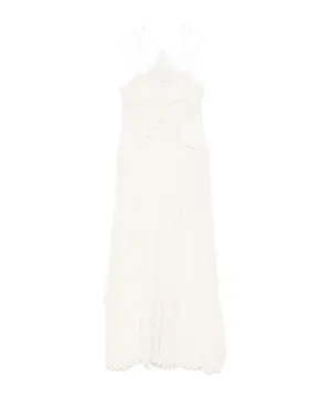 Isabel Marant Étoile Panelled Lace Maxi Dress - Neutrals