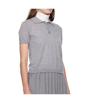 LISA YANG Cashmere Jersey Polo