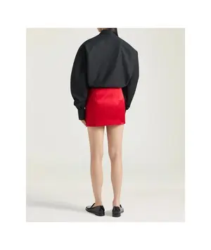 Givenchy Satin Mini Skirt