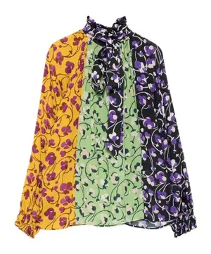 La DoubleJ Cerere" Patchwork Blouse