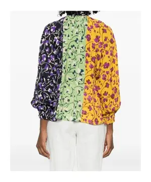 La DoubleJ Cerere" Patchwork Blouse