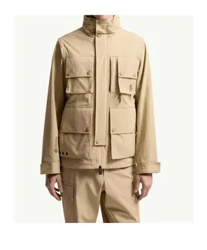 Moncler Lione Hooded Jacket - Beige
