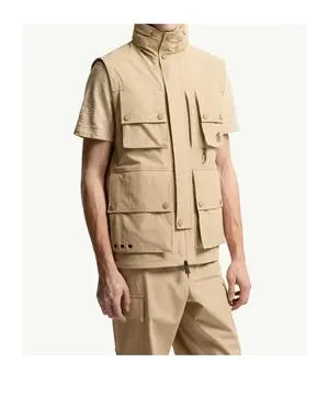 Moncler Lione Hooded Jacket - Beige