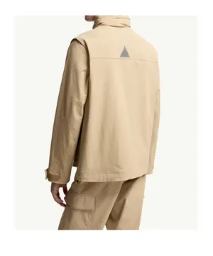 Moncler Lione Hooded Jacket - Beige