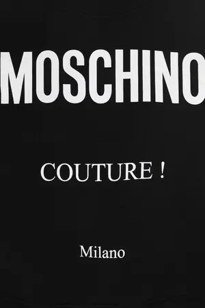 Moschino Couture! Milano" Printed Crewneck Sweatshirt