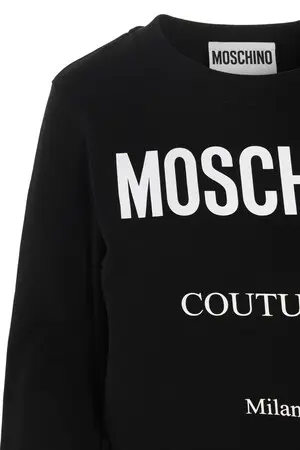 Moschino Couture! Milano" Printed Crewneck Sweatshirt