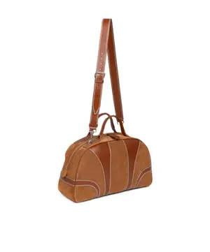 Dries Van Noten Top Handle Shoulder Bag - Brown
