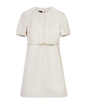 Gucci Gg Cotton Gabardine Dress