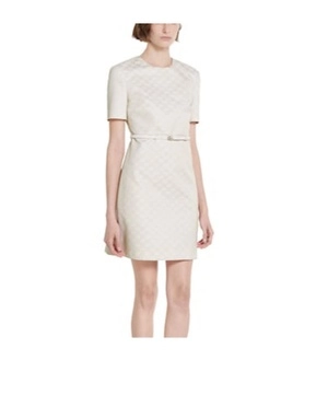 Gucci Gg Cotton Gabardine Dress