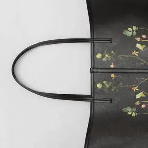 Burberry Floral Print Logo Tote Bag