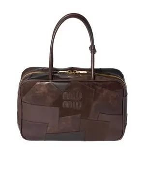 Miu Miu Leather Patchwork Beau Bag