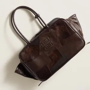Miu Miu Leather Patchwork Beau Bag