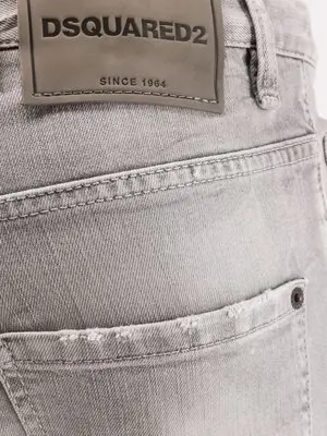 Dsquared2 Distressed Low-rise Jeans