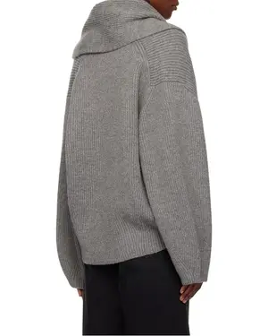 TOTEME Double-breasted Ribbed Cardigan