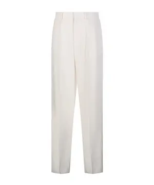Balenciaga Crease Detailed Trousers