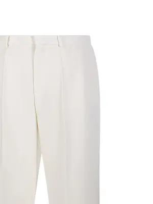 Balenciaga Crease Detailed Trousers