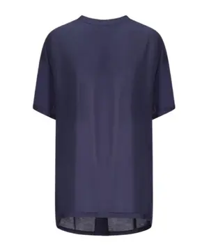 DARKPARK Linda Back Snapped Jersey T-shirt