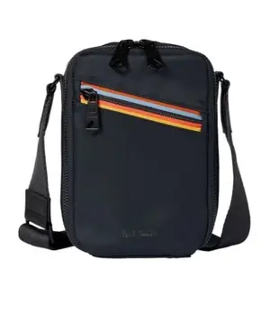 Paul Smith Zipper Crossbody Bag - Black