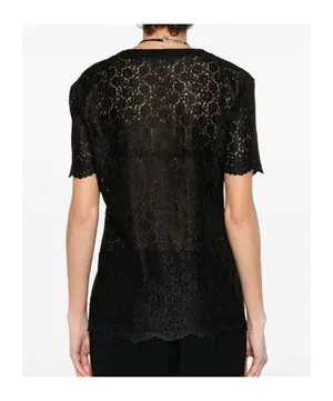 Ermanno Scervino Short-sleeved Lace T-shirt