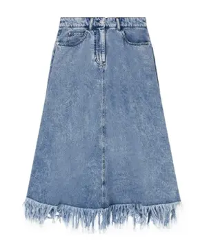 Emporio Armani Button Detailed Skirts