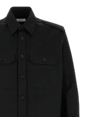 Alexander McQueen Long-sleeved Buttoned Shirt