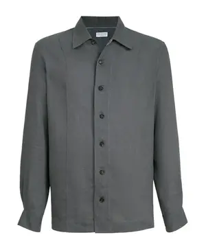 Brunello Cucinelli Long-sleeves Shirt - Black