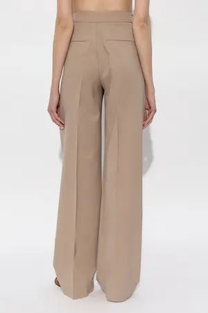 Sportmax High-waisted Belted Trousers