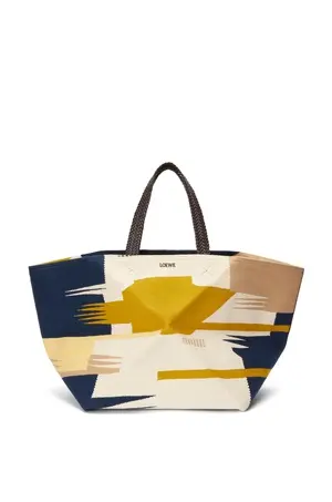 Loewe Canvas Jigsaw Folding Handbag