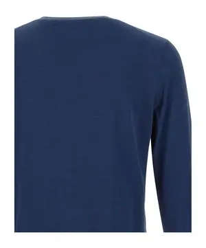 KANGRA Crew Neck Knitwear - Blue