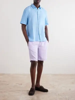 Vilebrequin Linen Shirt - Blue