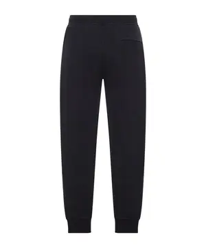 Stone Island Compass-logo Cotton Track Pants - Black