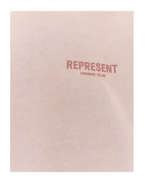 REPRESENT Owners Club Logo Hoodie - Nude