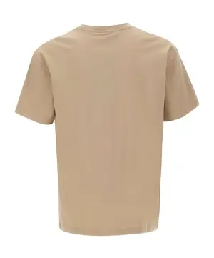 Mackage Logo Trim T-shirt - Nude