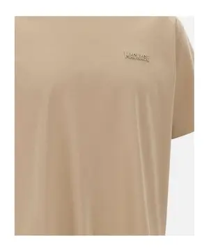 Mackage Logo Trim T-shirt - Nude