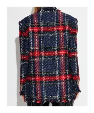 Balmain Lurex Thread Tweed Blazer